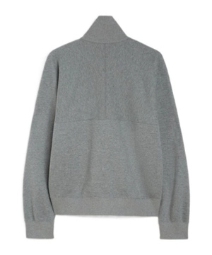 JIL SANDER Cotton Terry High-neck Sweatshirt
