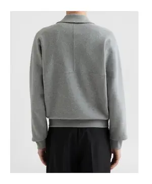 JIL SANDER Cotton Terry High-neck Sweatshirt