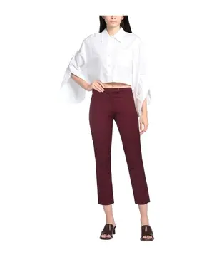 Max Mara High-waisted Bootcut Cropped Trousers