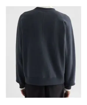 JIL SANDER Cotton Terry Crew-neck Sweatshirt