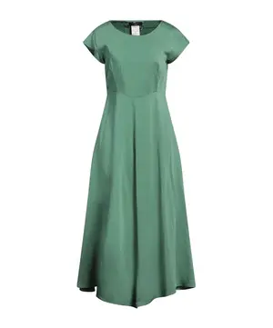 Max Mara Flared Midi Dress - Green