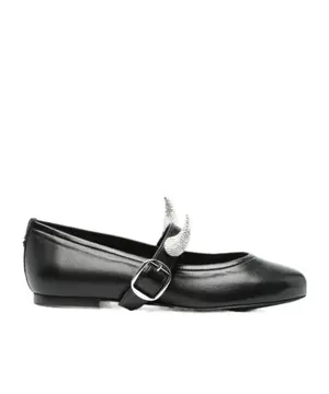Coperni Solid Color Flat Shoes - Black