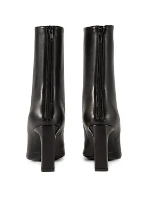 TOTEME Pointed Toe High Heel Ankle Boots