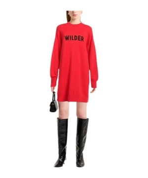 Sportmax Two-tone Long-sleeve T-shirt Dress