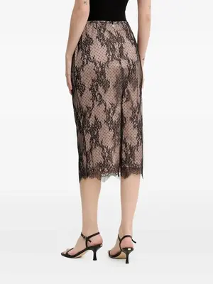 ANIYE BY Lace-trimmed Midi Skirt