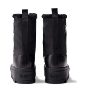 Mackage Logo Embellished Lace-up Boots