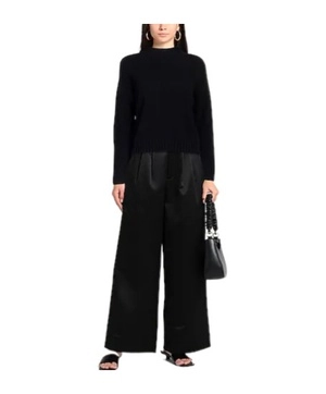 Max Mara Plain Color Knit Hoodie