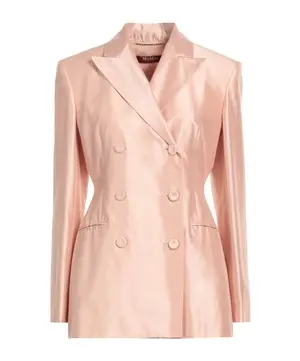 Max Mara Satin Blazer - Nude