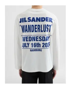 JIL SANDER Cotton Crew-neck T-shirt