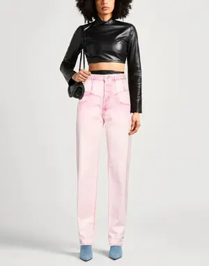 Isabel Marant Étoile Solid Color Denim Trousers