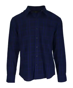 Vince Checked Woven Shirt