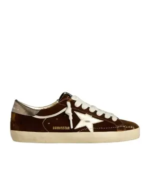 GOLDEN GOOSE Super-star Sneakers - Brown