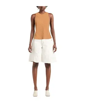 MAXCO. Crew-neck Sleeveless Top