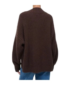 Staud Otto V-neck Sweater - Black
