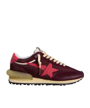 GOLDEN GOOSE Marathon Sneakers - Wine Red