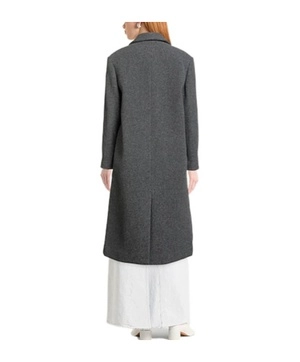 Rag & Bone Double-breasted Long-sleeve Woolen Coat