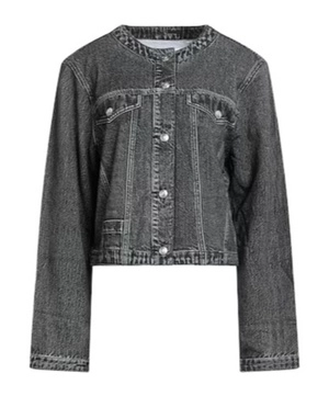 Rag & Bone Minimalist Denim Jacket - Black