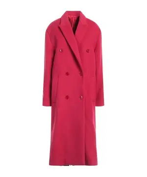 Isabel Marant Étoile Minimalist Double-breasted Coat - Red