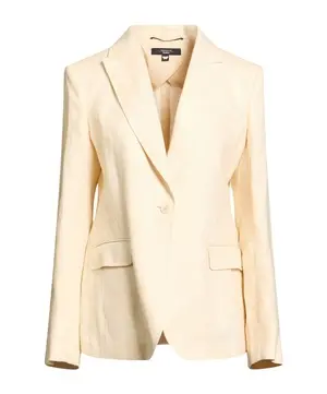 Max Mara Minimalist Single-breasted Blazer - Nude