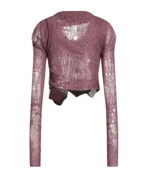 Rick Owens Openwork Mesh Knit Top