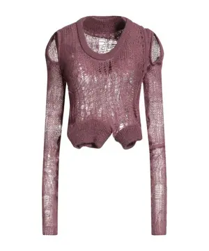 Rick Owens Openwork Mesh Knit Top