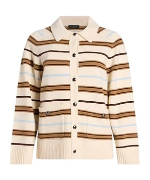 Rag & Bone Striped Knit Cardigan
