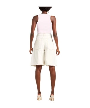 MAXCO. Solid Color Sleeveless Stretch Top