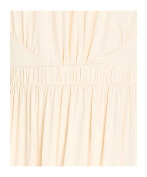 MAXCO. Sleeveless Crew Neck Stretch Dress