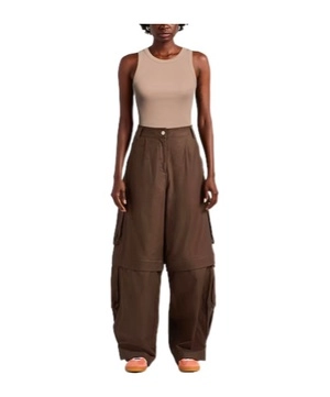 MAXCO. Solid Color Stretch Sleeveless Tank Top