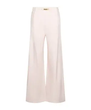 Liu Jo Wide-leg Trousers With Chain Detail