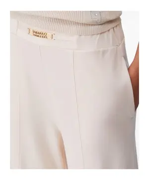 Liu Jo Wide-leg Trousers With Chain Detail