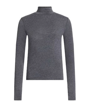 Max Mara Solid Color Slim-fit Long Sleeve T-shirt