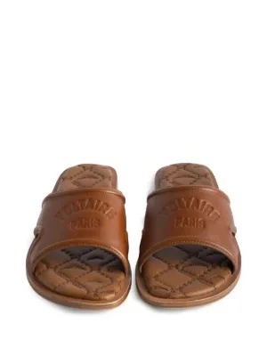 Zadig&Voltaire Beach Monogram Quilted Mule