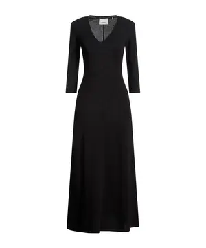 Isabel Marant Étoile Long Sleeve Knit Maxi Dress - Black