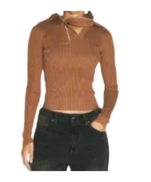 Y/project Ribbed Knit Long Sleeve Top