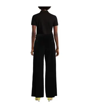 Max Mara Solid Color Wide-leg Trousers