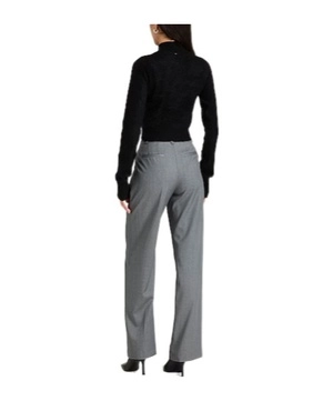 Sportmax Solid Color Cashmere Knit Top