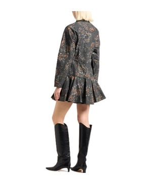 GANNI Multicolored Shirt Dress