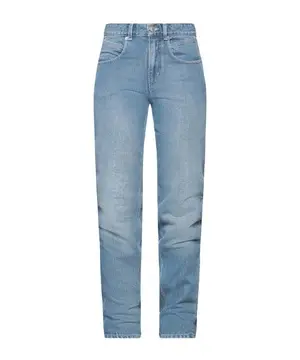 Isabel Marant Étoile Solid Color Straight-leg Pants - Blue