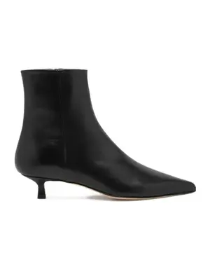 AeydĒ Harriet Pointed Ankle Boots - Black