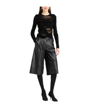 MAISON MARGIELA Solid Color Knit Top