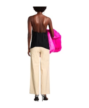 MAXCO. Max&co. Herringbone Twill Wide-leg Trousers