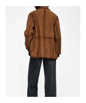 Zadig&Voltaire Venezia Suede Jacket - Brown