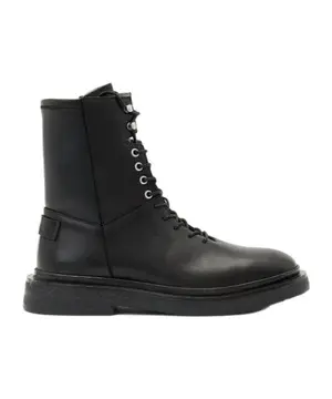ALLSAINTS Escher Lace-up Zip Combat Boots