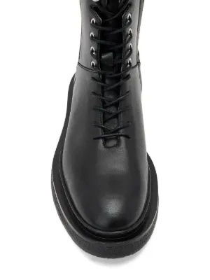 ALLSAINTS Escher Lace-up Zip Combat Boots