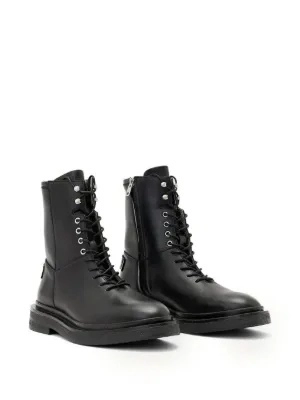 ALLSAINTS Escher Lace-up Zip Combat Boots