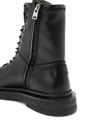 ALLSAINTS Escher Lace-up Zip Combat Boots