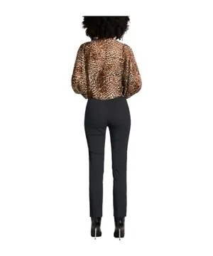 Isabel Marant Étoile Solid Color Versatile Slim-fit Casual Pants