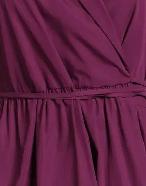 MAXCO. Max&co. Long Sleeve Collared Tiered Maxi Shirt Dress