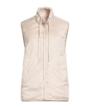 Max Mara Solid-color Sleeveless Vest - Nude